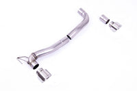 Milltek Maxton Designs Dual Outlet Upgrade Kit with GT-100 Tips for Fo ...
