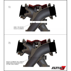AMS Performance Alpha Carbon Intake Manifold For Nissan GT-R R35 ...